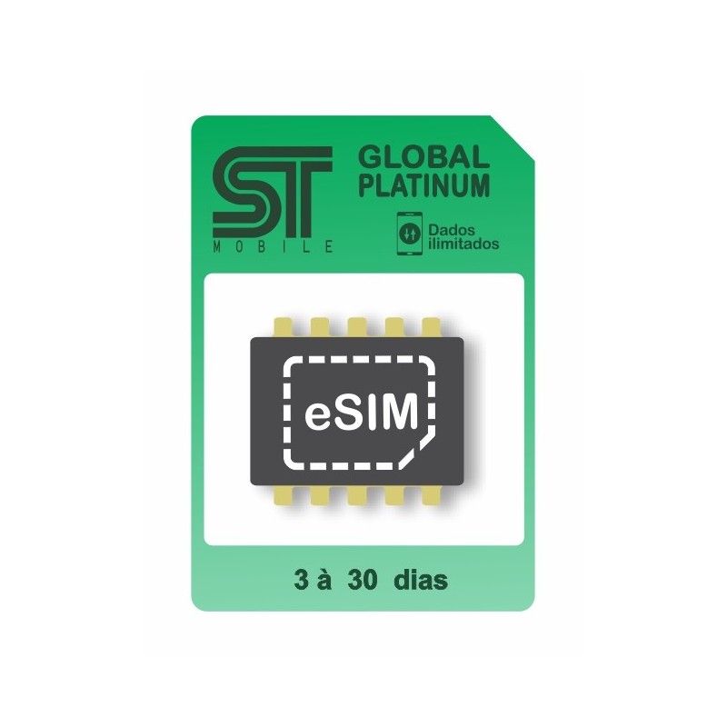 ESIM CHIP VIRTUAL ST Global Platinum